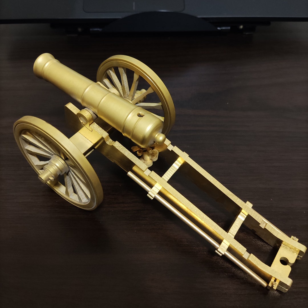Handmade Brass Vintage Napoleon Cannon Model - Etsy