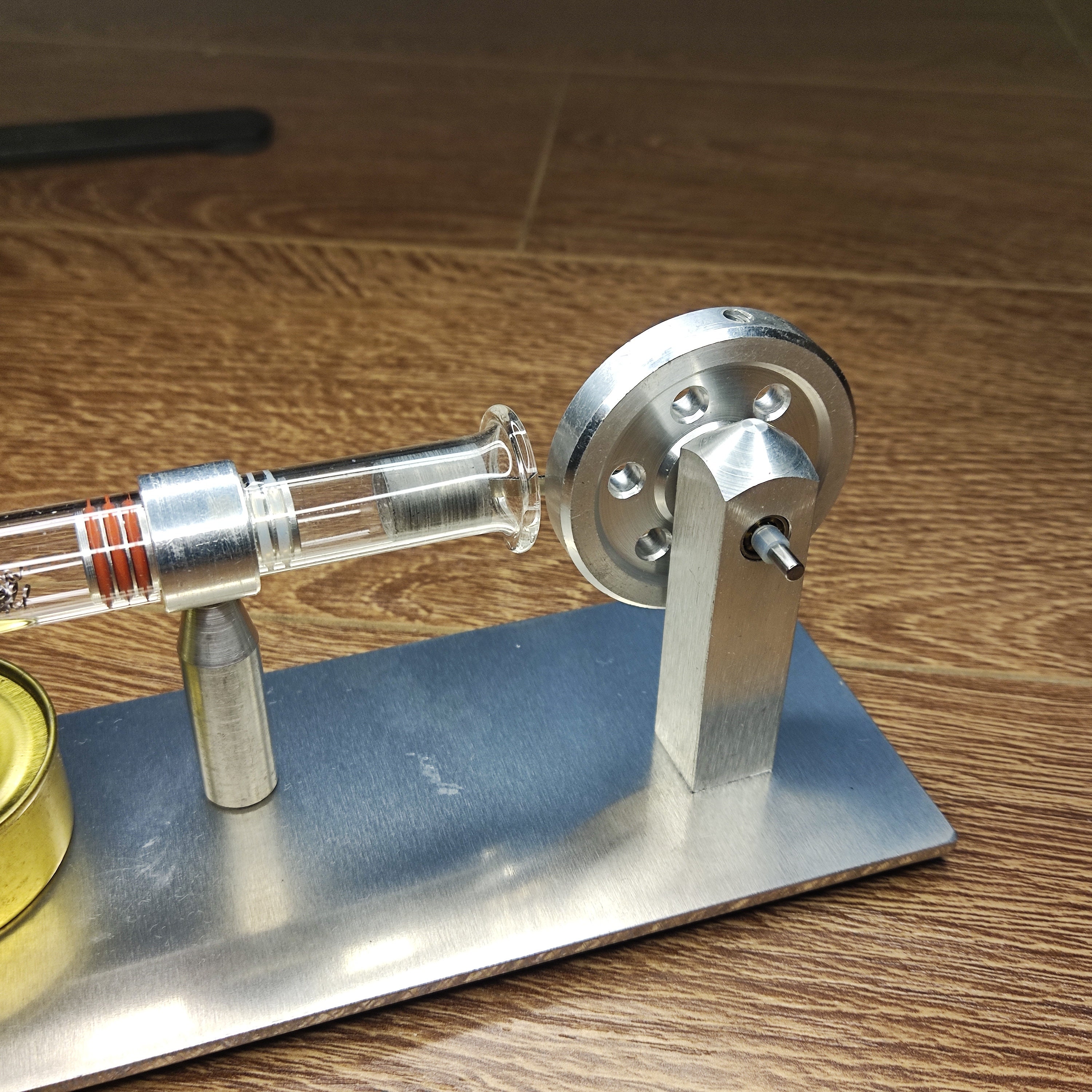 Mini Hot Air Stirling Engine Motor Model Stream Power Physics | Etsy