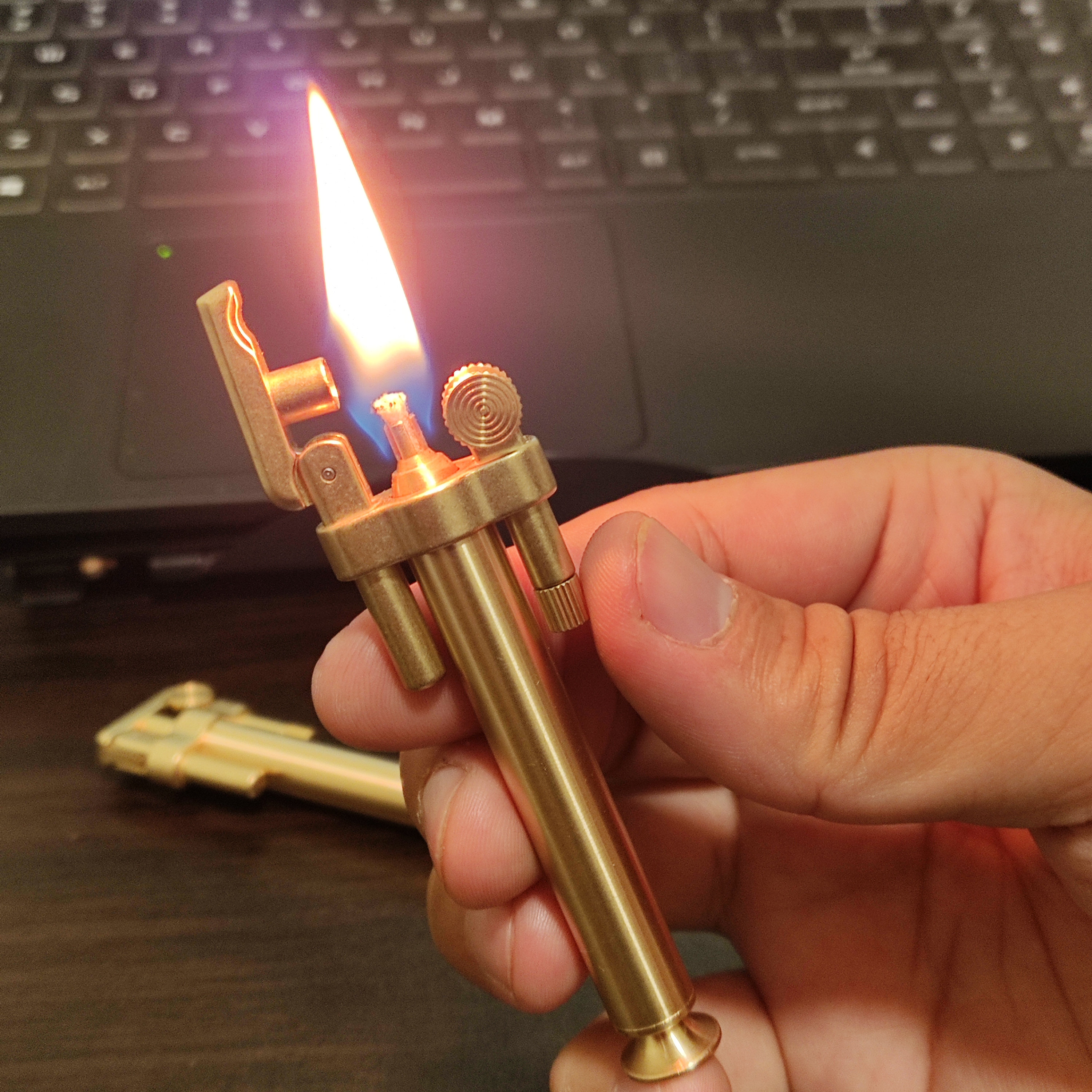 Retro Pure Copper Kerosene Lighter - Etsy