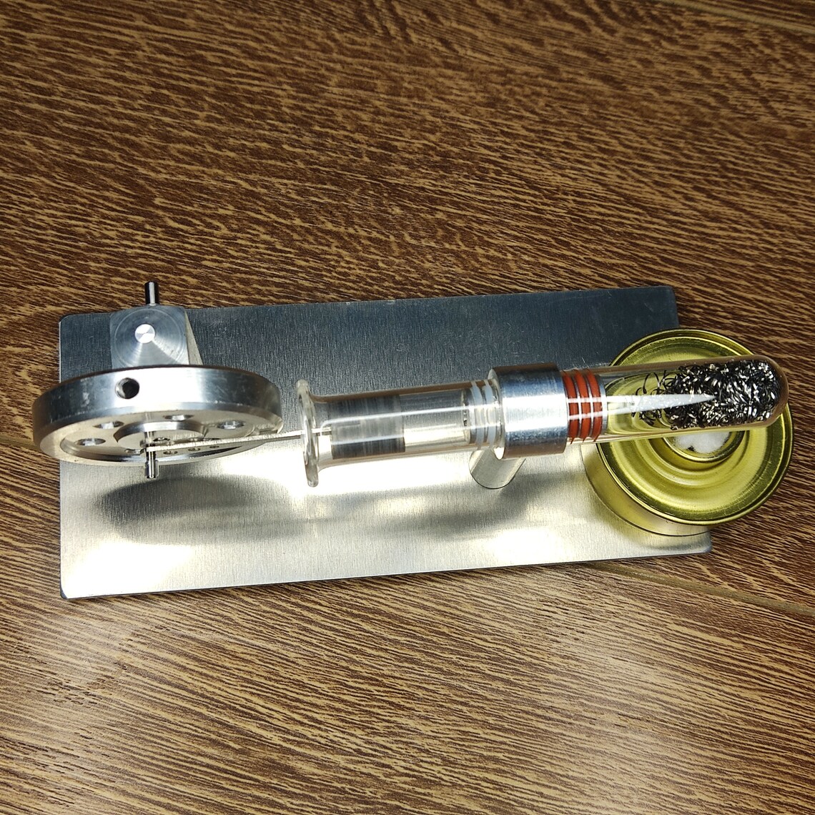Mini Hot Air Stirling Engine Motor Model Stream Power Physics | Etsy