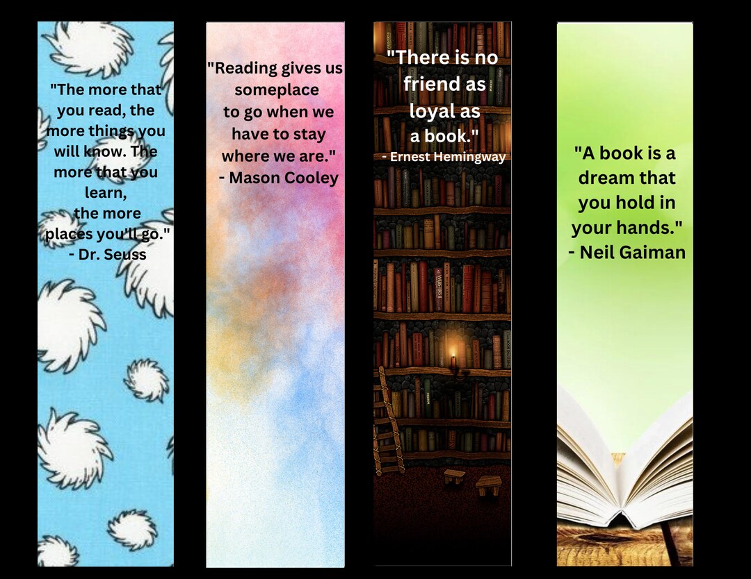 Book Marker - Etsy