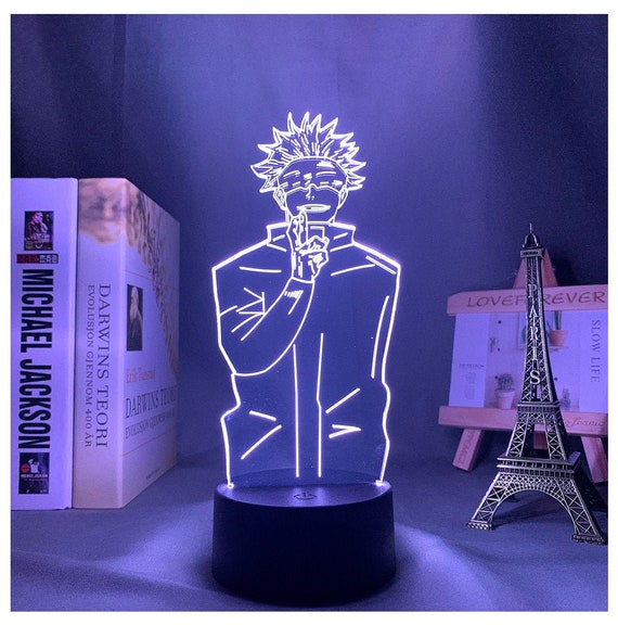 Night Lights Jujutsu Kaisen Satoru Gojo 3D Acrylic Night Light LED ...
