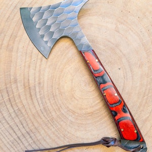 Axe Hatchet Pack Axe Backpack Axe Hand Forged 1095 Steel - Etsy