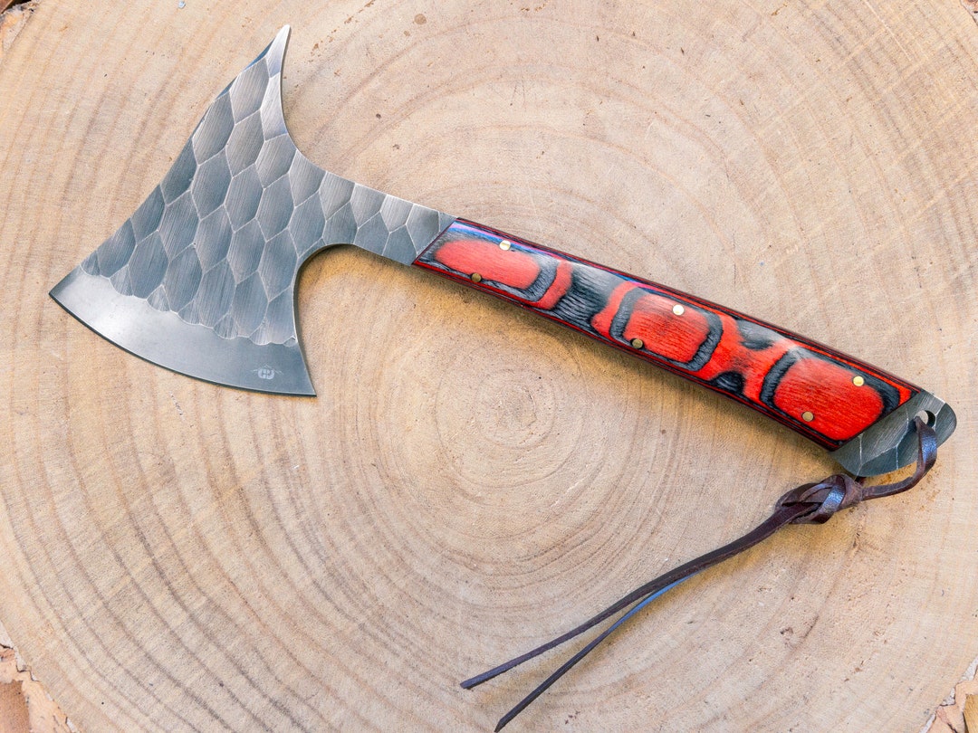 Axe Hatchet Pack Axe Backpack Axe Hand Forged 1095 Steel - Etsy