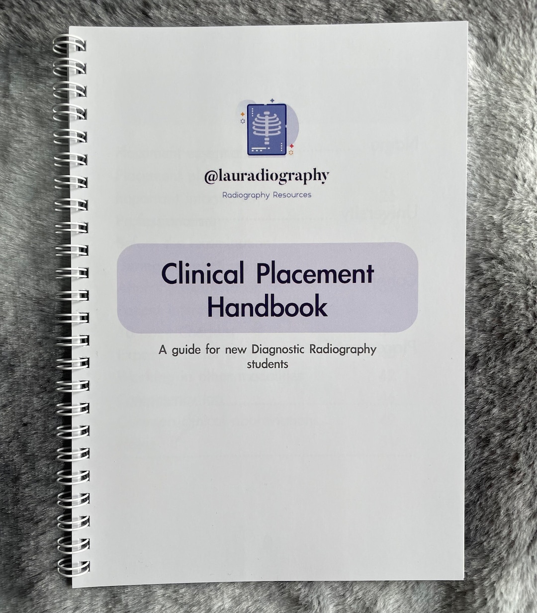 Diagnostic Radiography Clinical Placement Handbook - Etsy