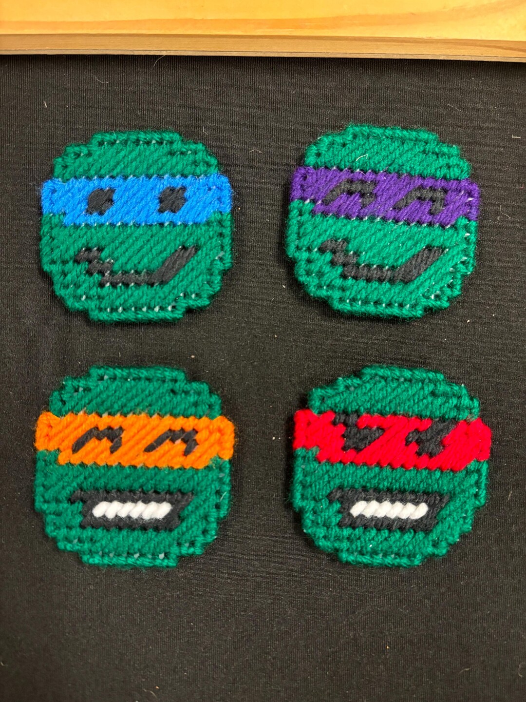 Teenage Mutant Ninja Turtle Kitchen Magnets, Needlepoint Plastic Canvas ...