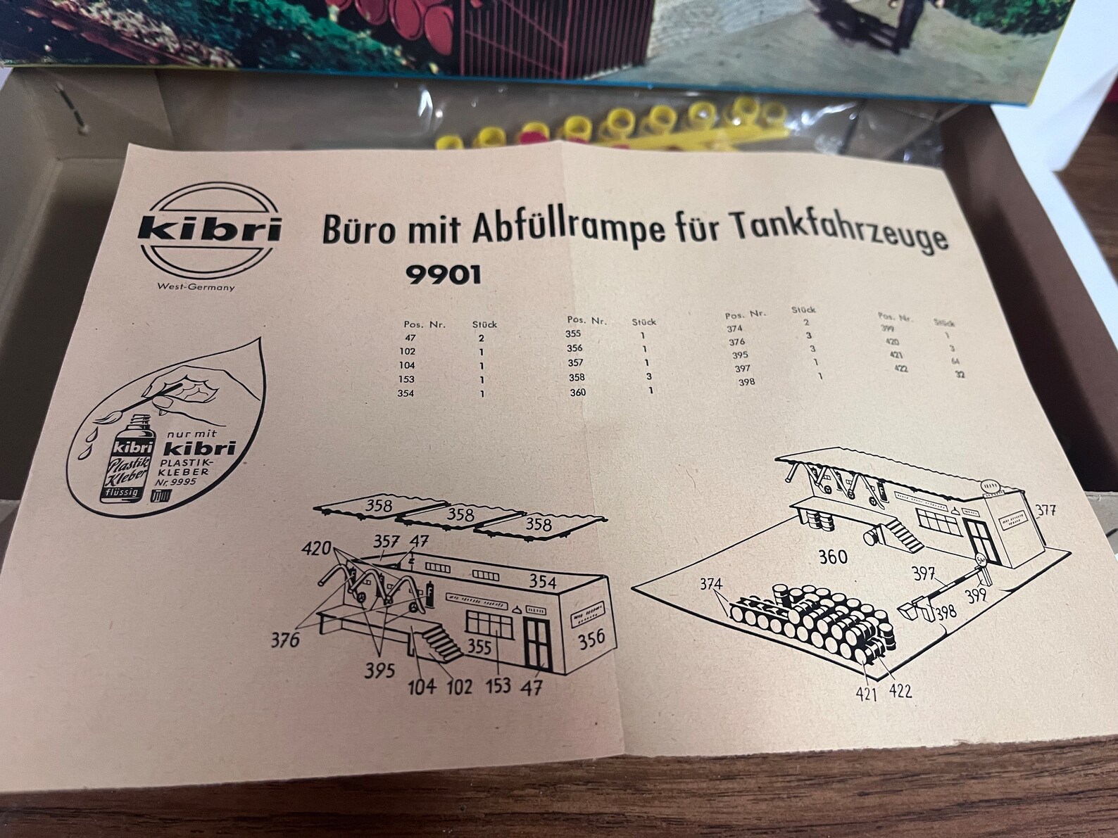 Kibri HO Scale Fuel Depot Building Kit - Etsy