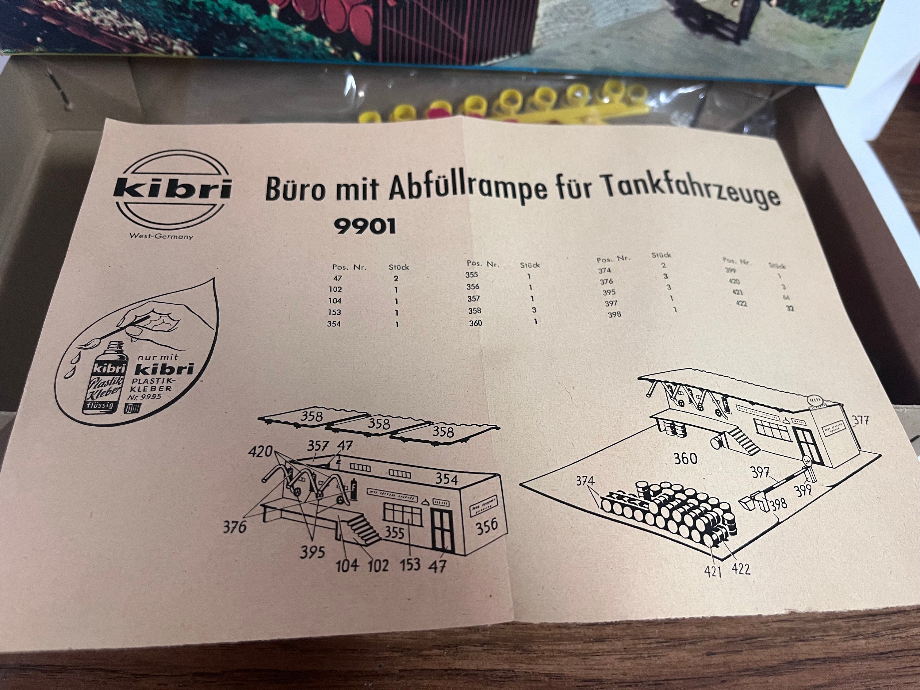 Kibri HO Scale Fuel Depot Building Kit - Etsy