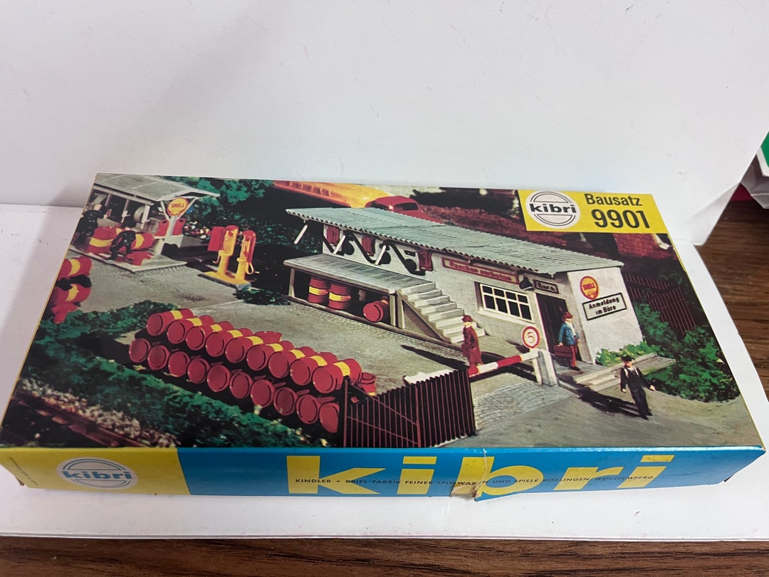 Kibri HO Scale Fuel Depot Building Kit - Etsy