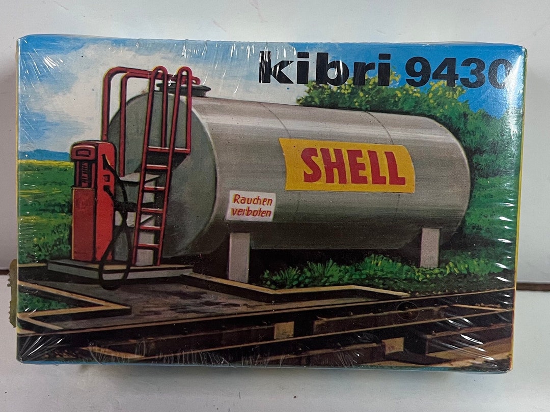 Kibri Shell Gasoline Storage Tank Vintage HO Scale Building Kit - Etsy