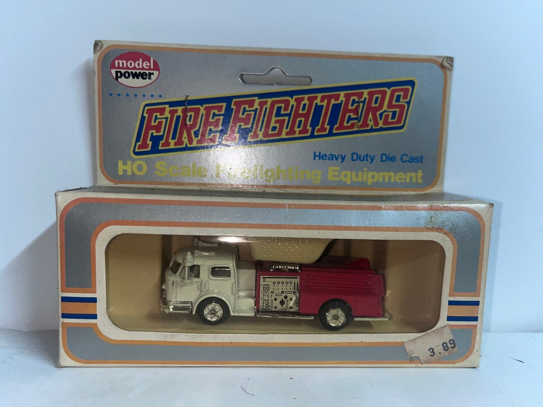 Model Power HO Scale Fire Engine - Etsy