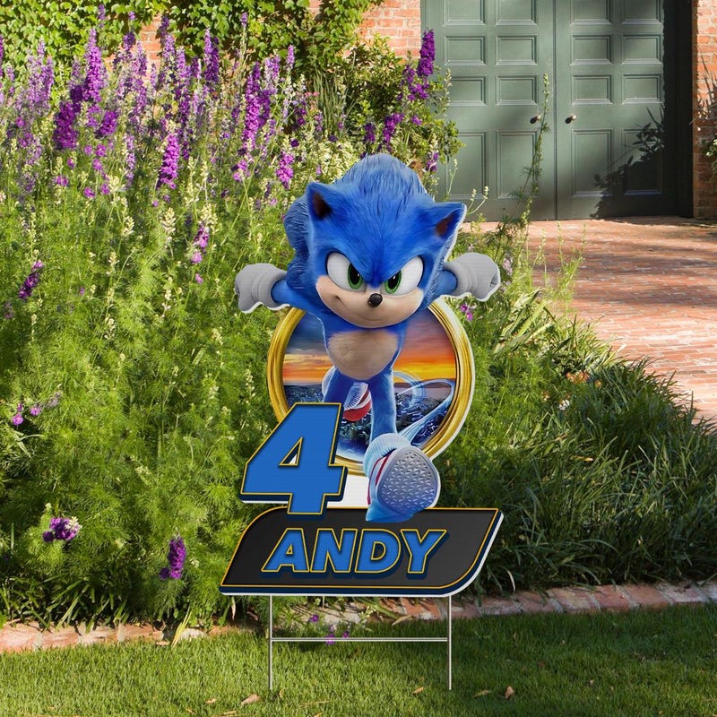 Sonic Cutouts - Etsy