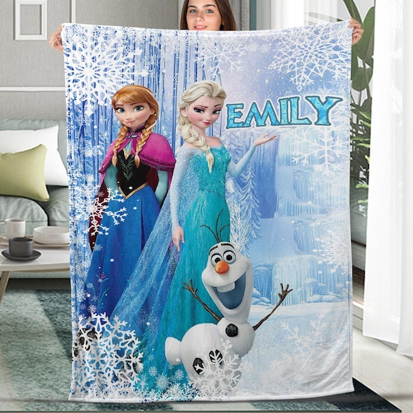 Frozen Blanket - Etsy