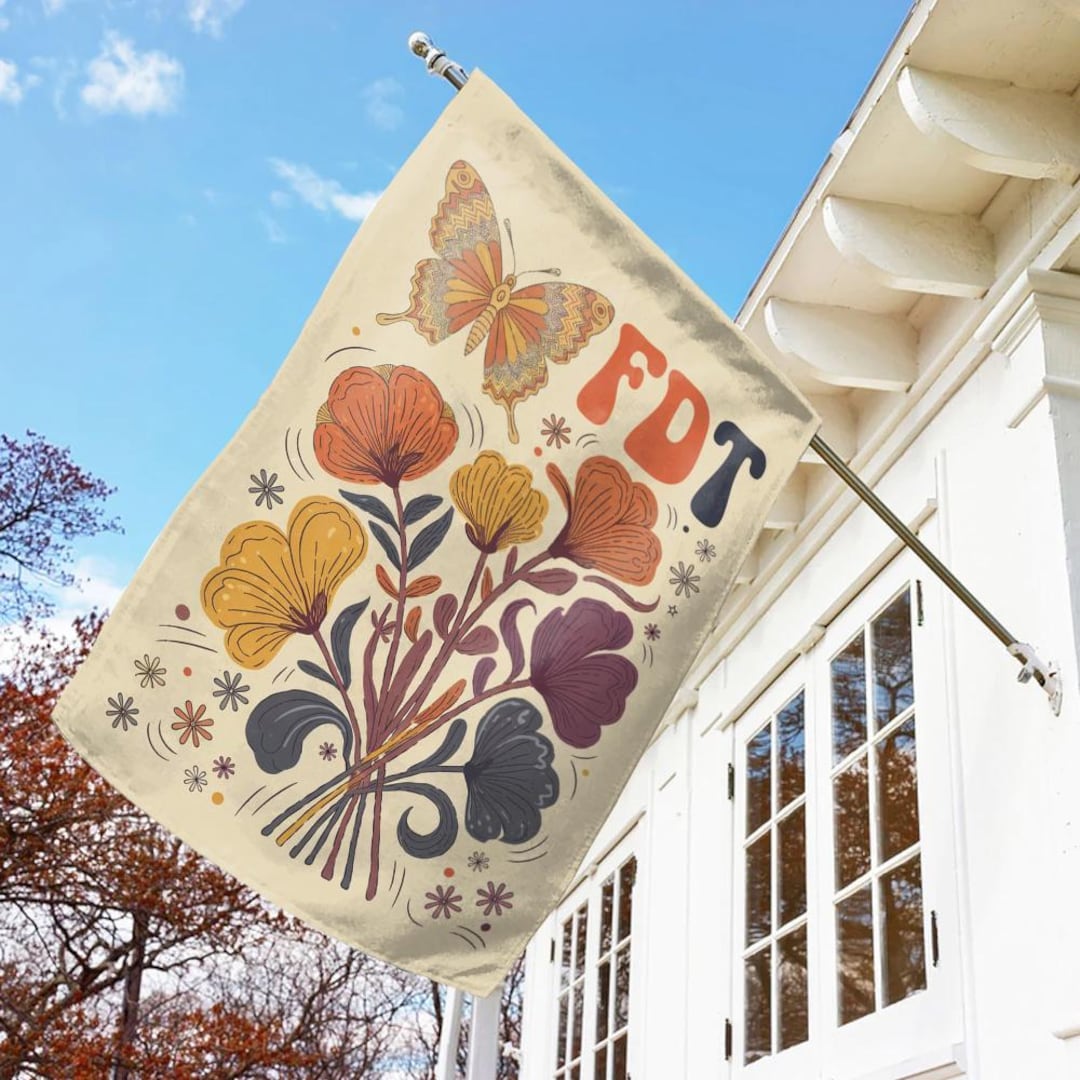 Subtle Anti Trump Flag FDT Yard Sign Feminist Gift Anti Trump Banner ...