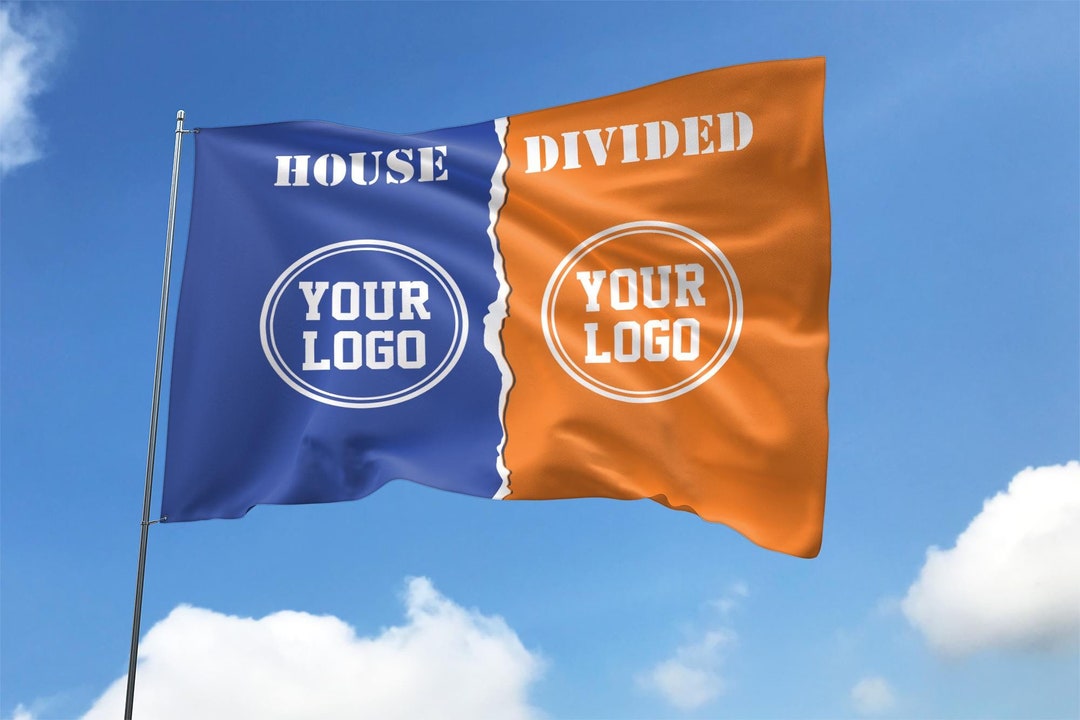 Custom House Divided Flag, Custom Flag, House Divided Flag,country Flag ...