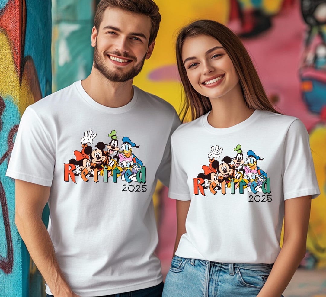 Disney Teacher Retired 2025 Shirt, Disneyland Retired Shirt, Retirement ...