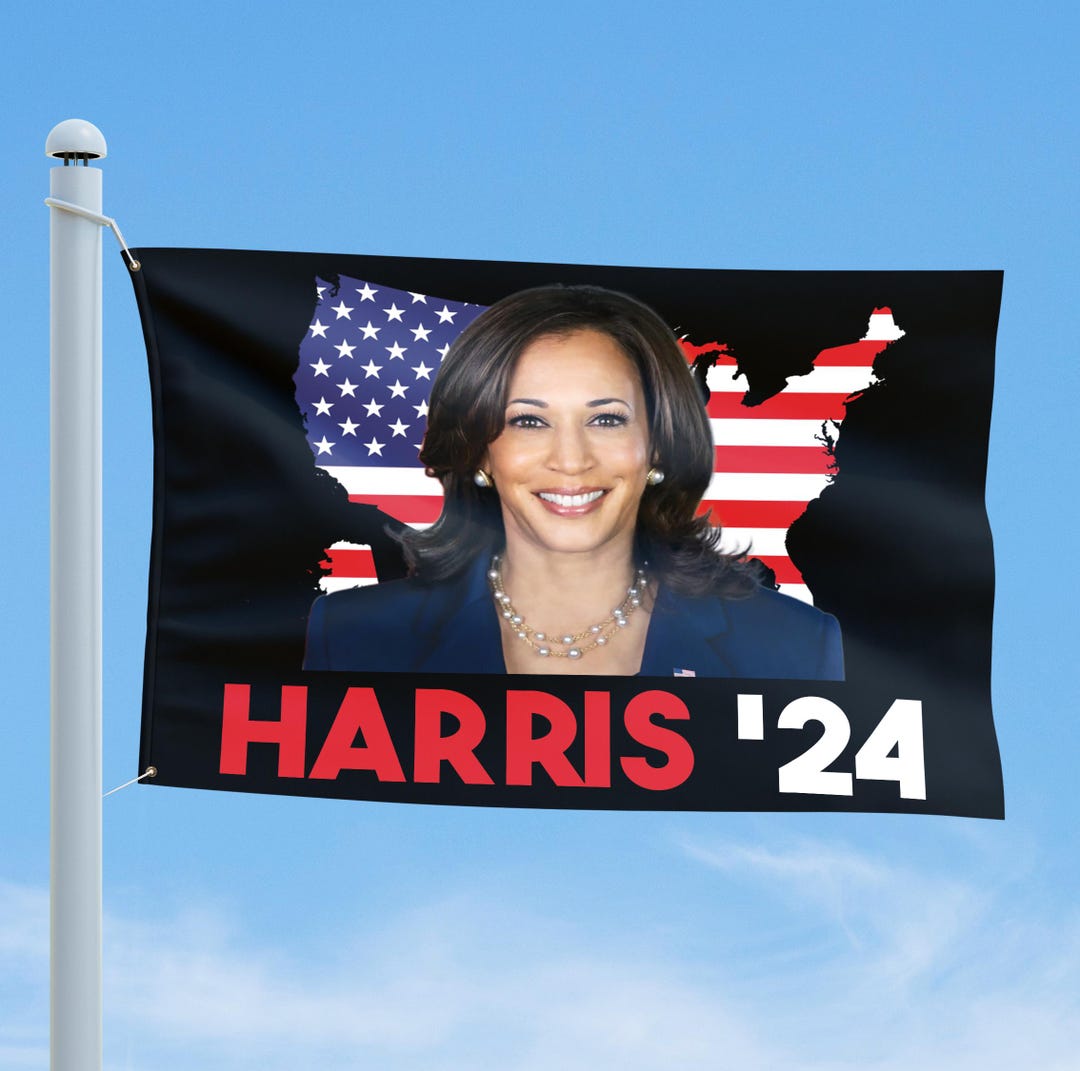 Kamala Harris Yard Flag, President Kamala Harris 2024 Victory Flag ...