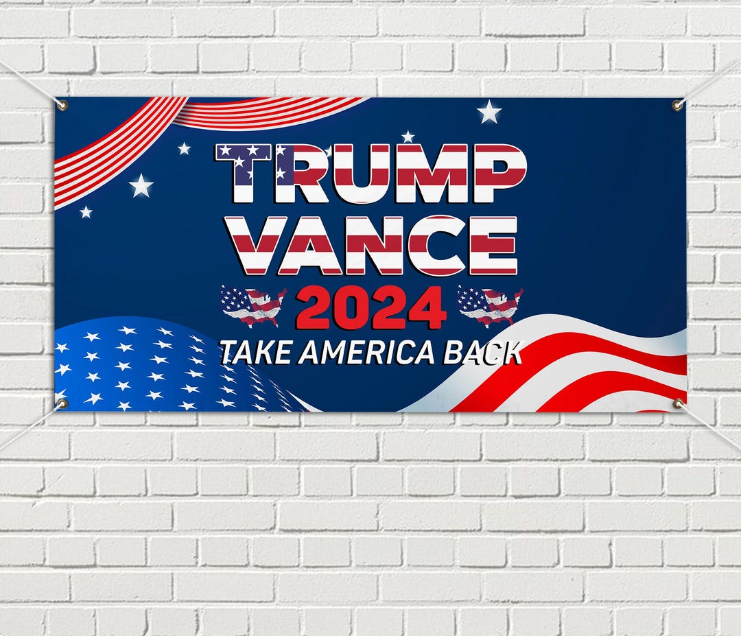 Kamala 2024 President Banner, Kamala Harris President 2024 Banner ...