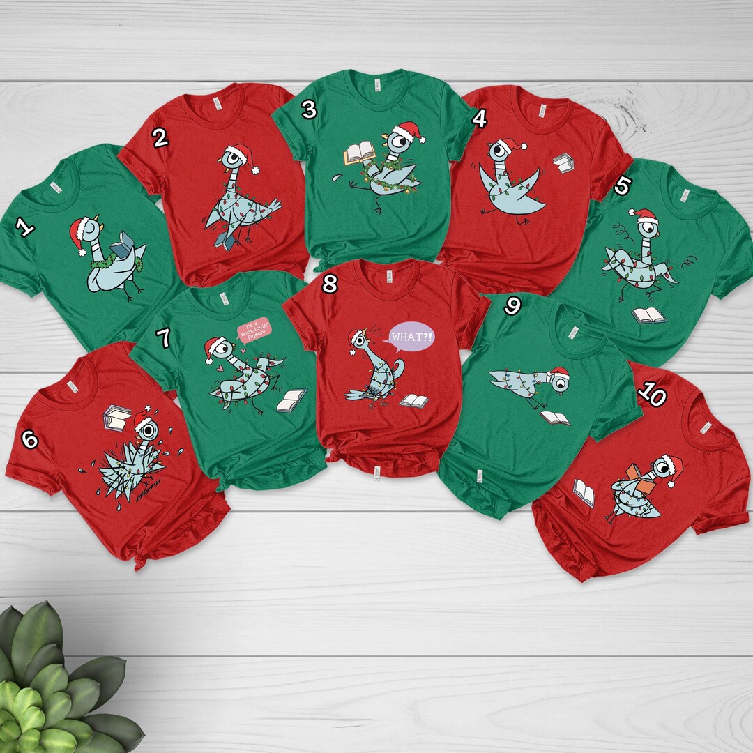 Merry Christmas Elephant & Piggie Sweatshirt, Cute Children’s Book ...