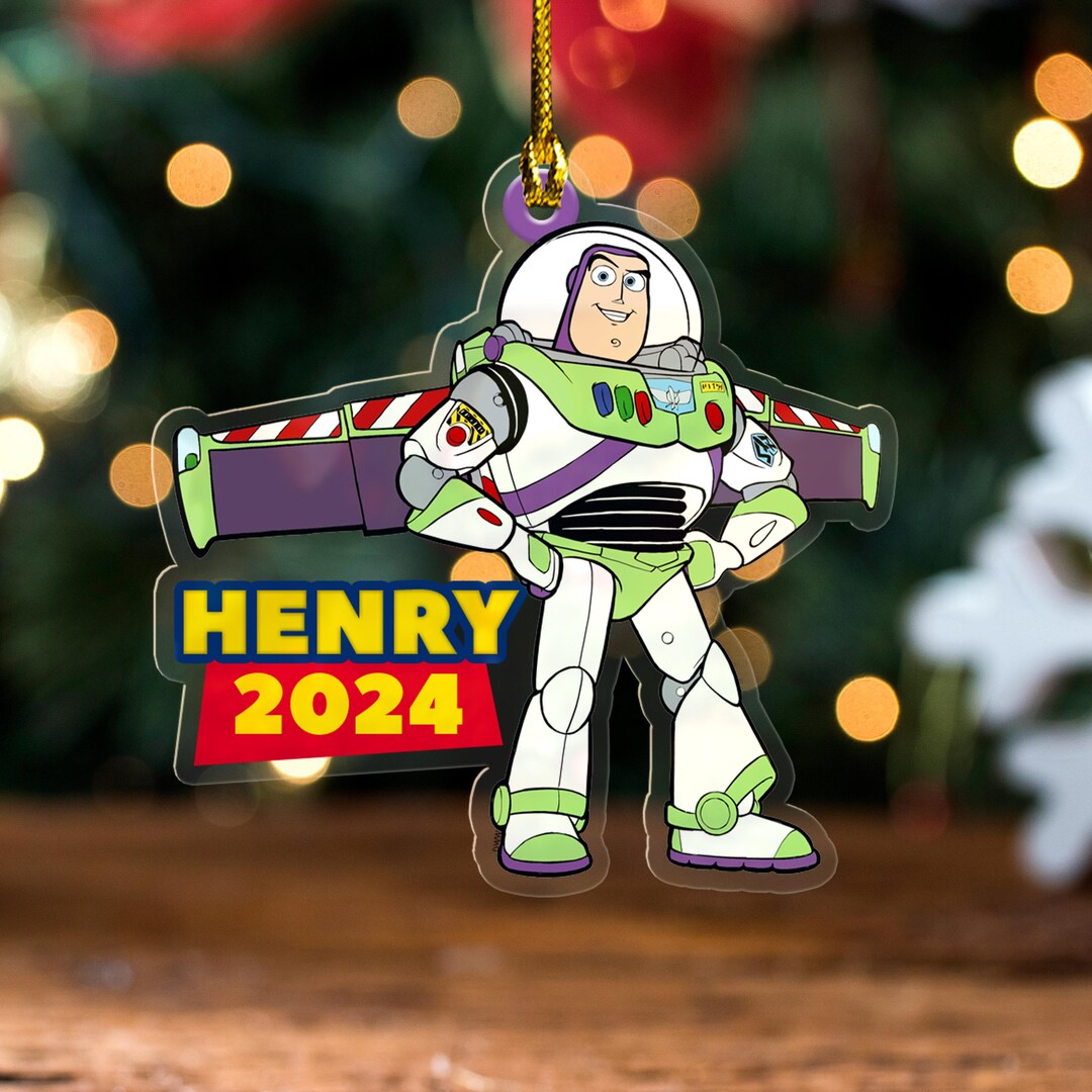 Personalized Toy Story Christmas Ornament, Toy Story Ornament, Buzz ...