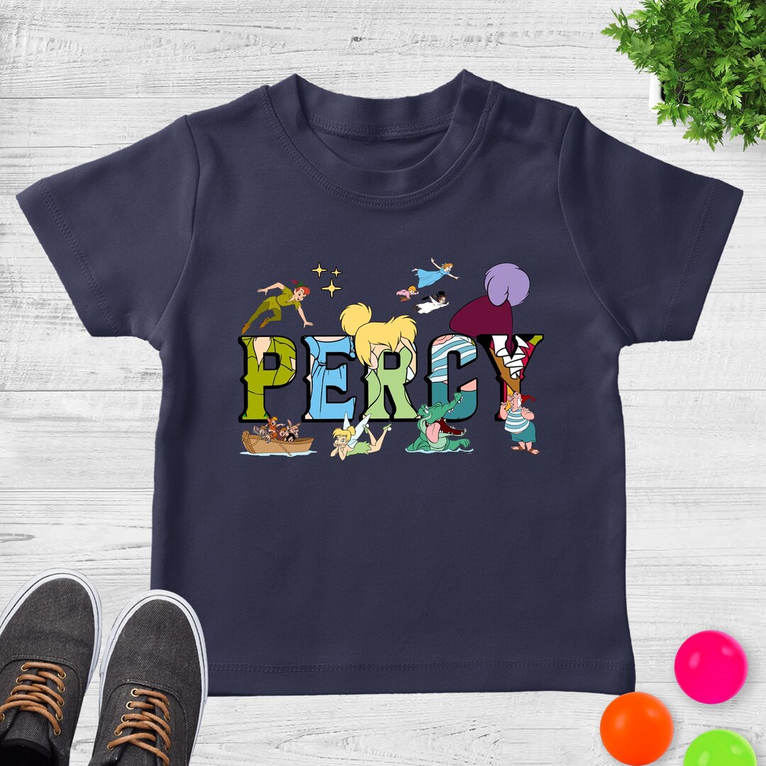 Custom Mom Dad Peter Pan Tinker Bell Hook Comfort Colors Shirt, Family ...