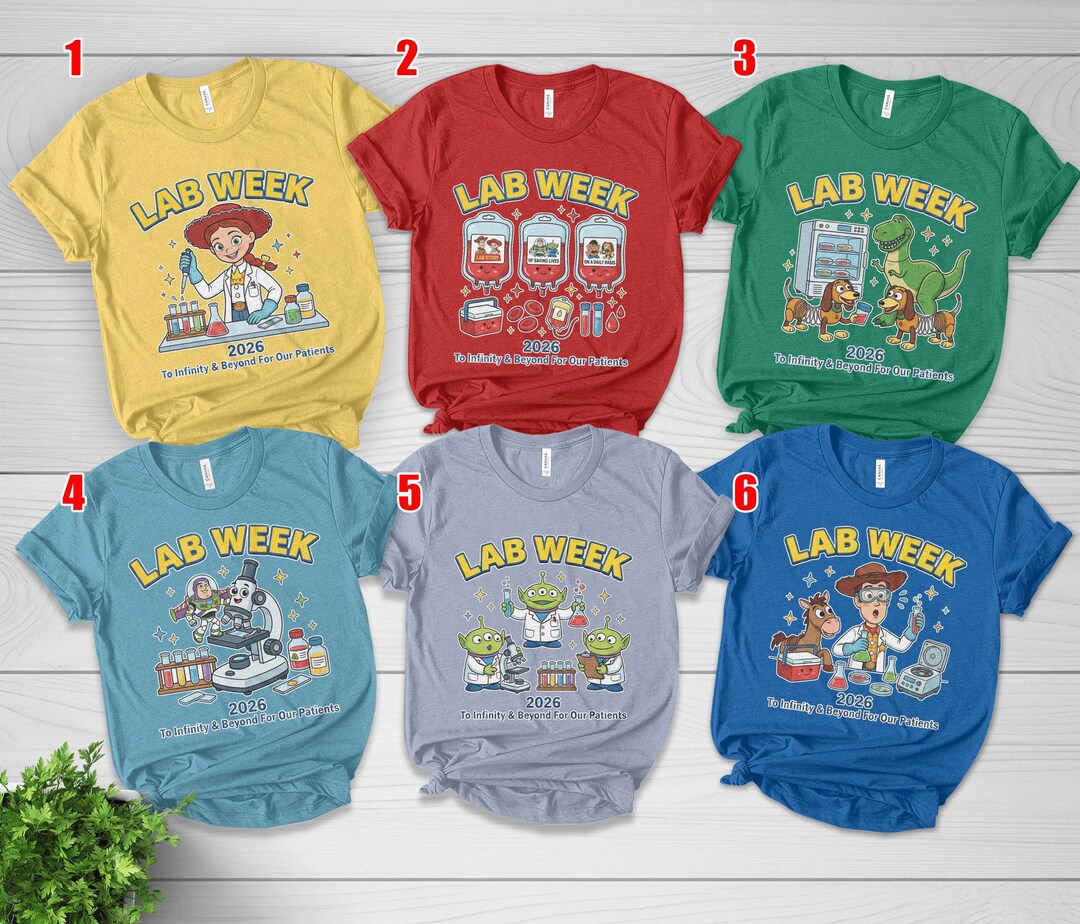 Lab Week 2026, Lab Week,laboratory Shirt,lab Scientists Shirt,matching ...