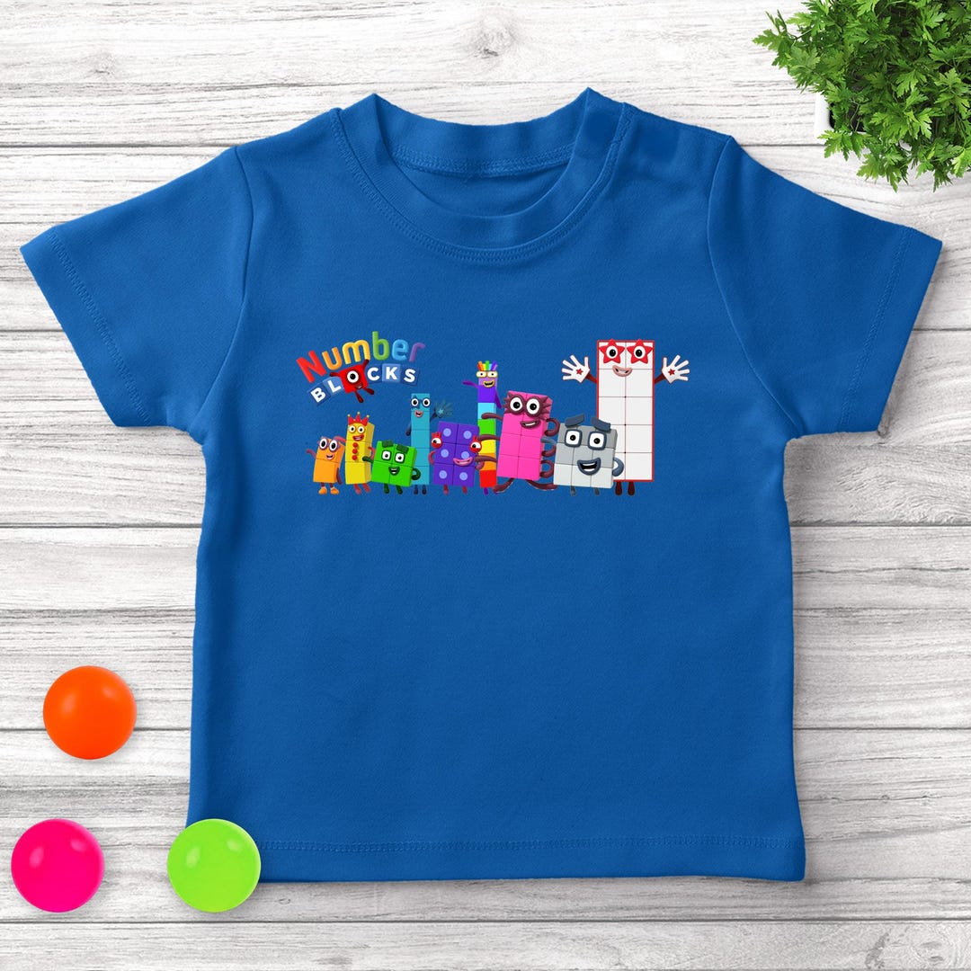 Numberblocks Friends Shirt, Numberblocks Birthday Boy Shirt, 1 to 10 ...
