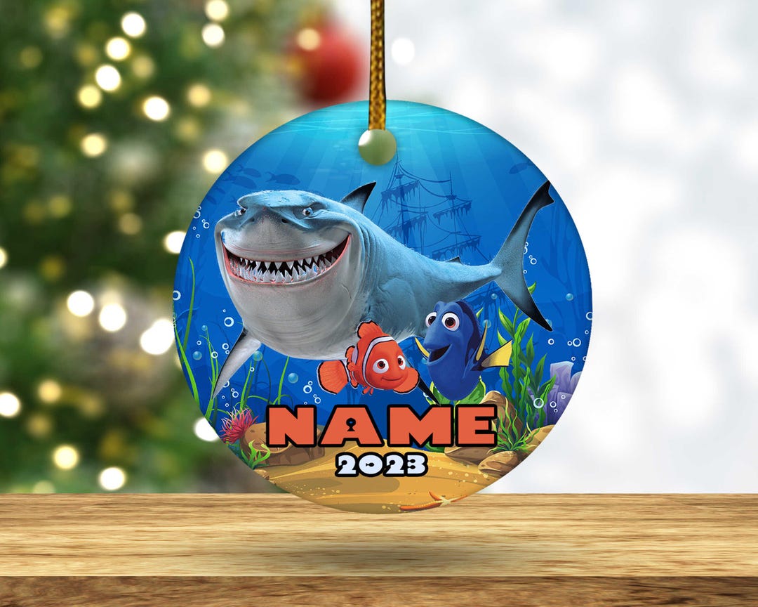 Personalized Nemo Ornaments, Finding Nemo Christmas Ornament, Finding ...