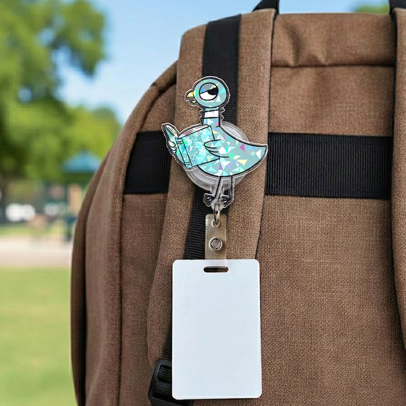 Pigeon Badge Reels - Etsy