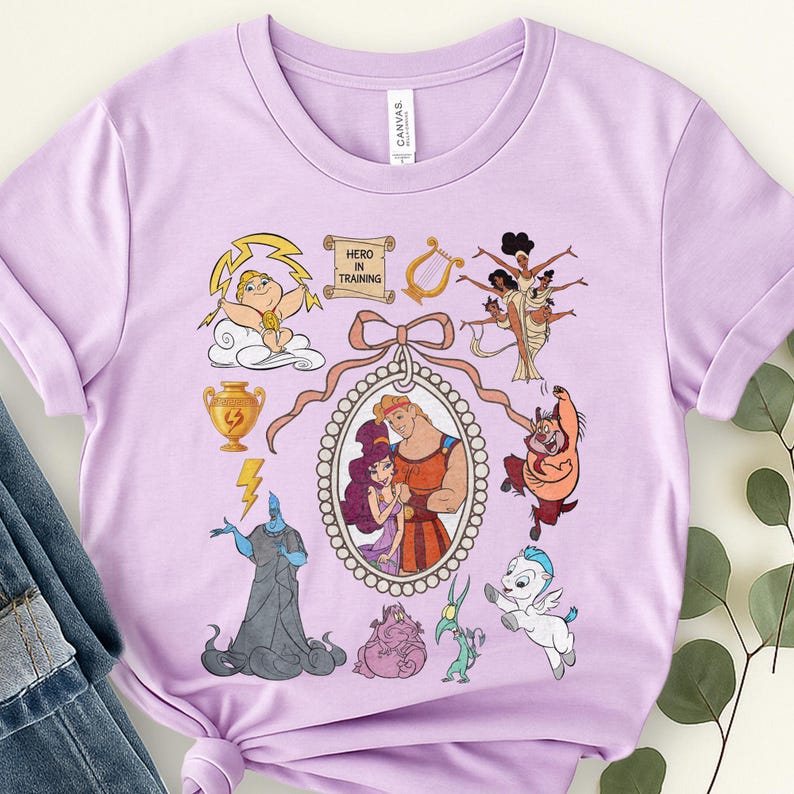 Disney Hercules Shirt, Hercules Megara Hades the Muses Disney Girl Trip ...