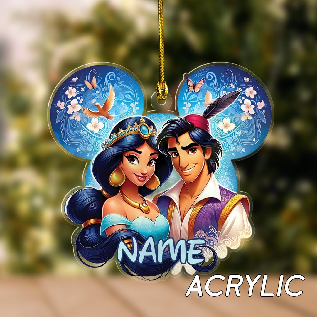 Disney Aladdin Ornament, Aladdin Christmas Ornament, 2024 Christmas ...