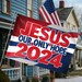 Jesus Our Only Hope Flag, American Jesus Save Flag, Faith Jesus Flag ...