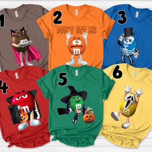 M&M Shirt, M and M Shirt, Family Matching Shirt, Halloween Group Shirt ...