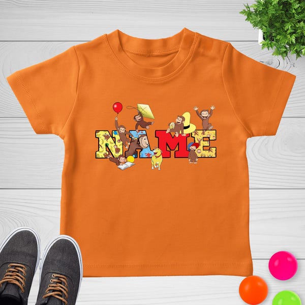 Curious George Shirt - Etsy