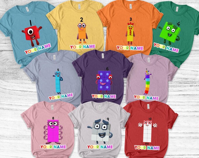 Numberblocks Kids Mask, Kids Mask, Numberblocks Mask, Kids Face Mask ...