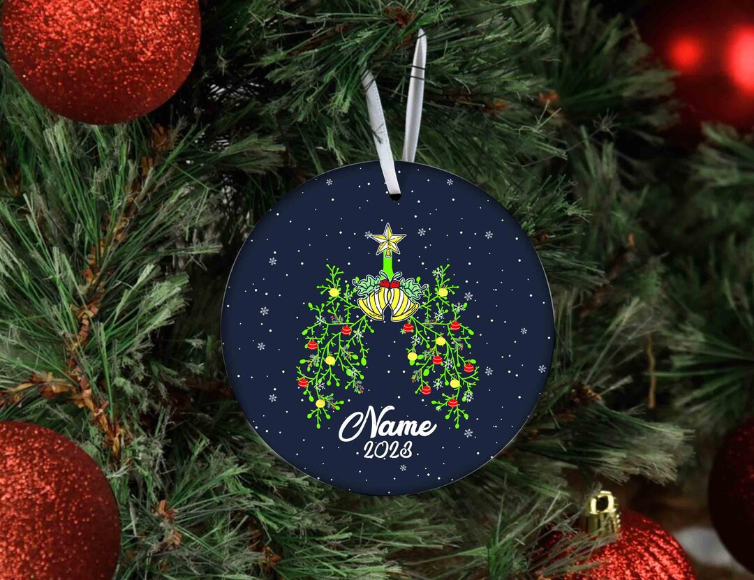 Respiratory Therapist Ornament, Respiratory Therapy Christmas 2024 ...