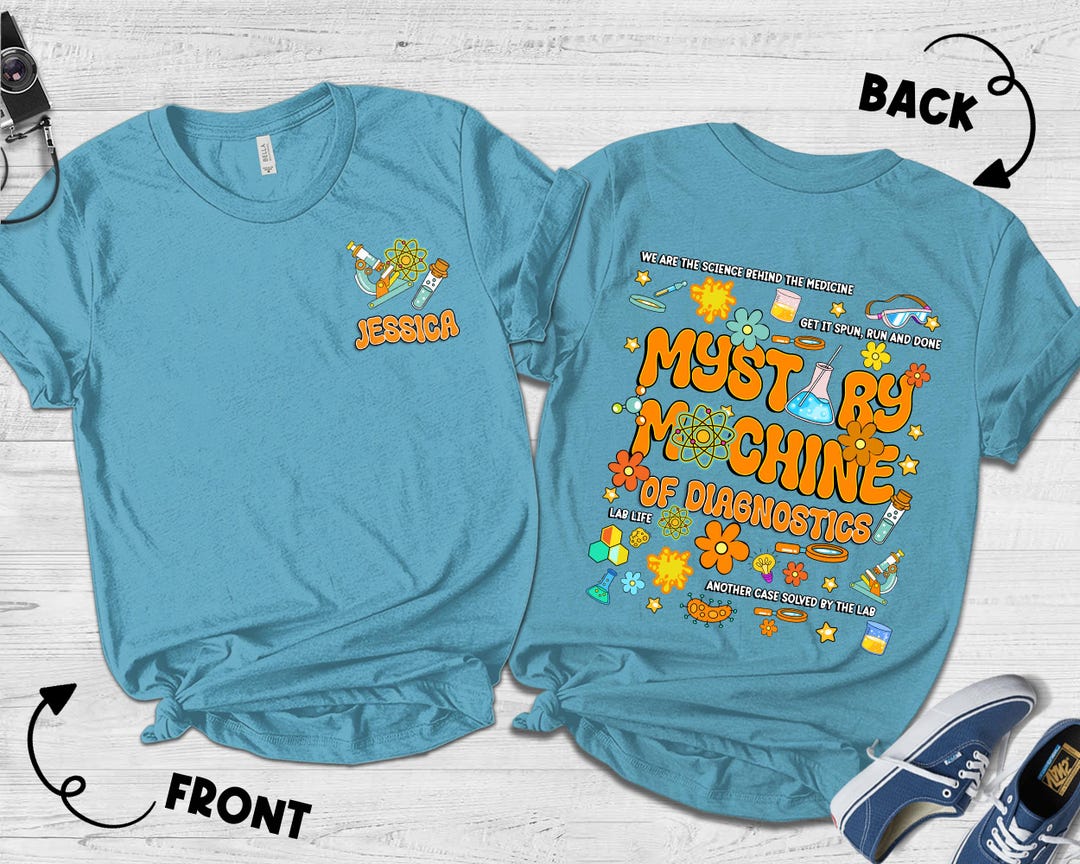 Custom Mystery Machine of Diagnostics Shirt, Lab Week 2025 Shirt ...
