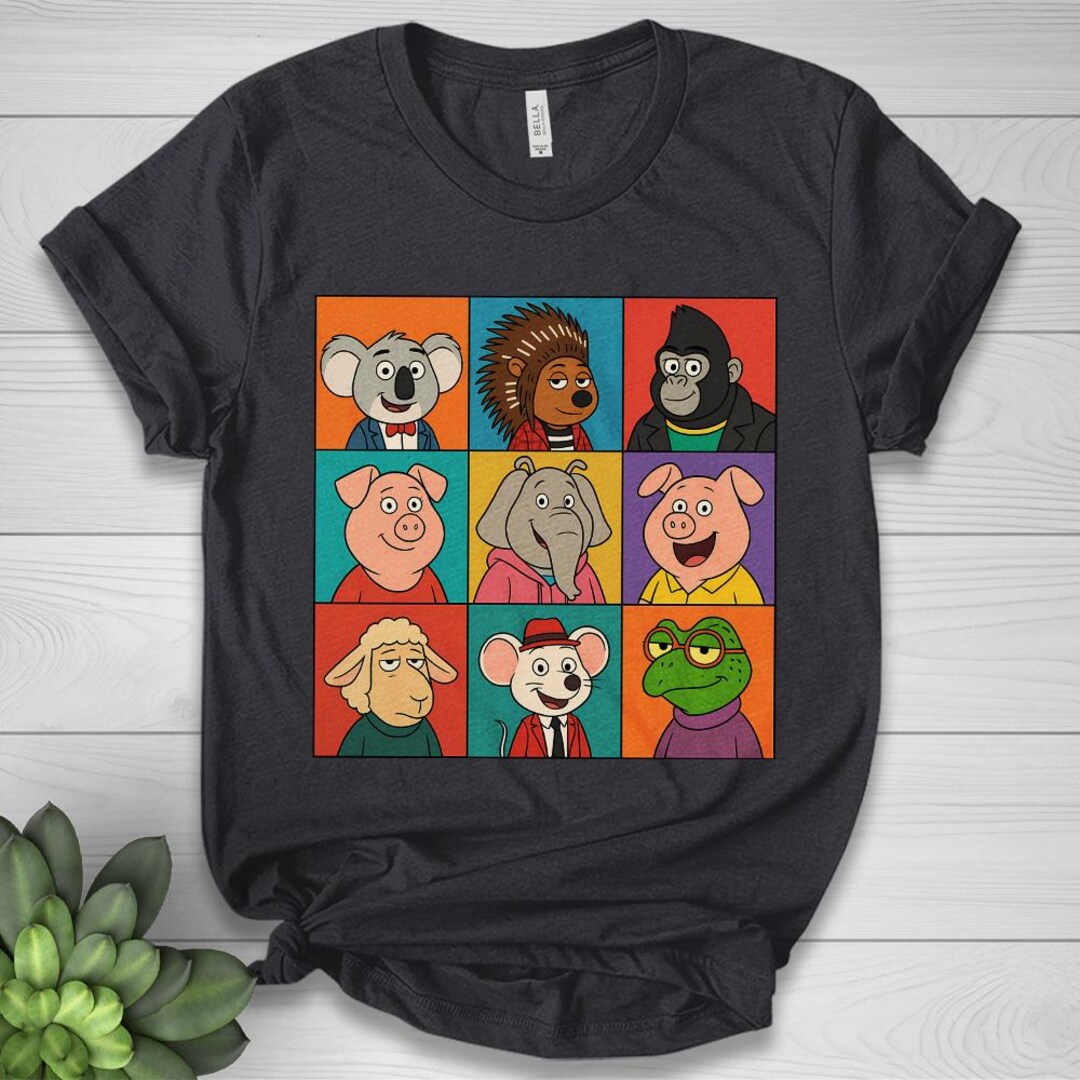 Custom Sing Movie 2D Design Matching Shirt, Sing Pig Birthday, Sing ...
