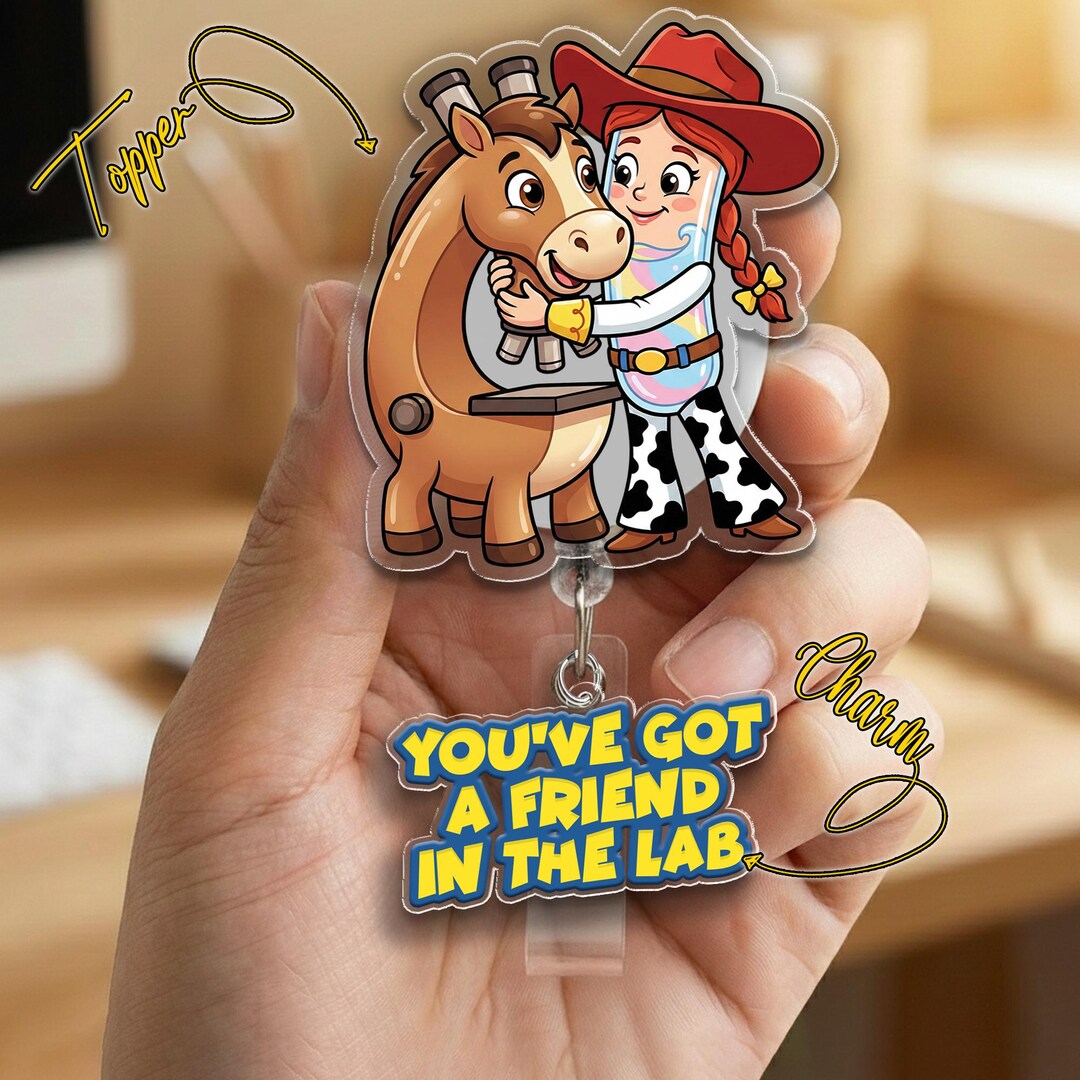 Youve Got A Friend in the Lab Badge Reel, Lab Week 2026 ID JDJ507 - Etsy