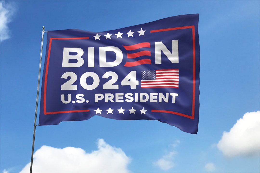 Joe Biden President Flag, 2024 Presidential Election, Political Gift ...