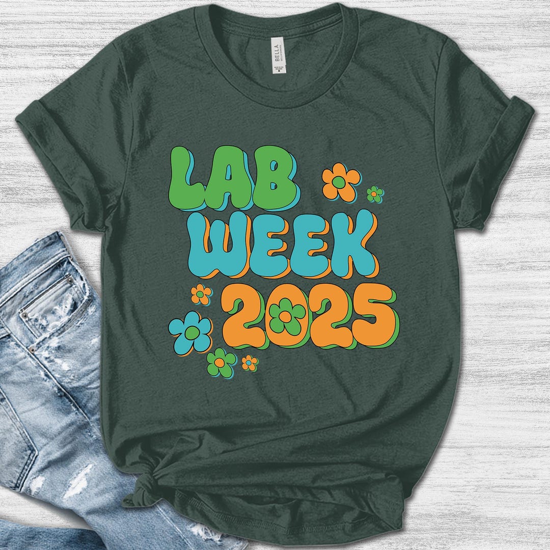 Lab Week 2025 Tee, Microbiology Team Shirt, Bacteria Shirt, Infection ...