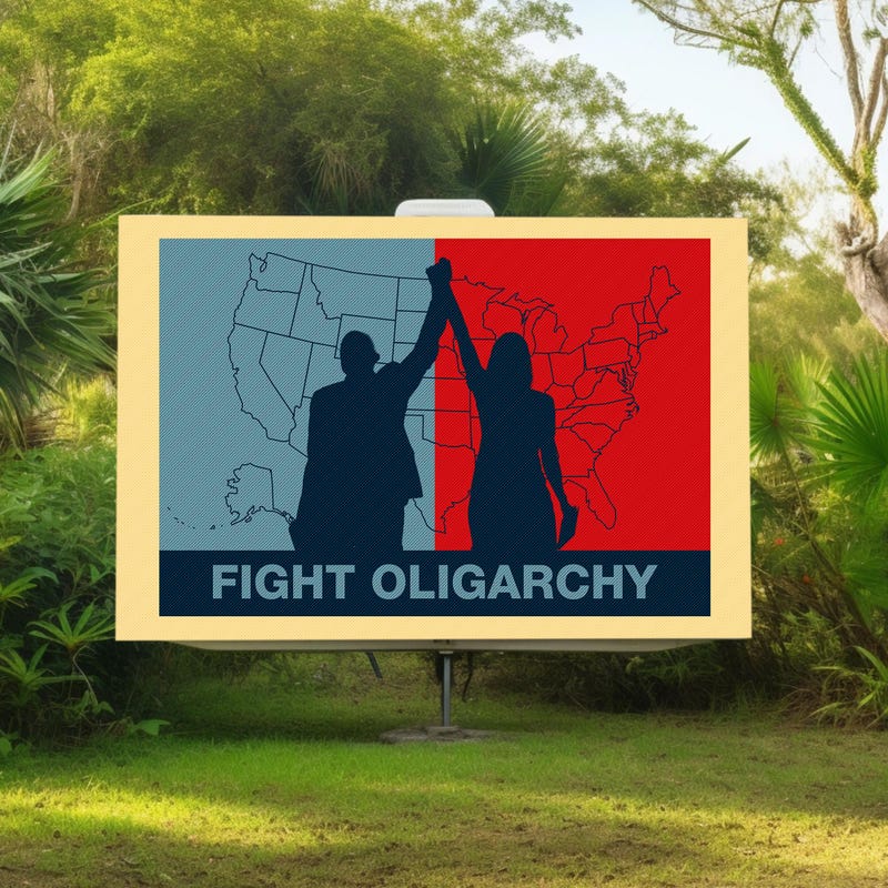 Fight Oligarchy Signs - Etsy