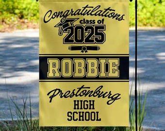 Personalized Graduation 2025 Flag, Graduate Garden Flag, Class of 2025 ...