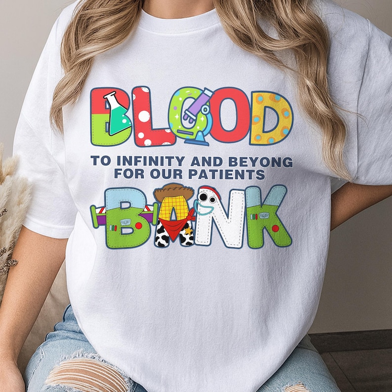 Blood Bank, Lab Week Tee, Funny Science Lover Gift, to Infinity ...