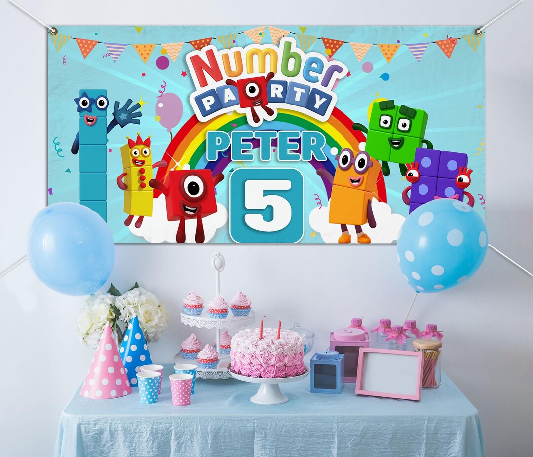 Personalized Numberblocks Quilt Blanket, Numberblocks Blanket ...