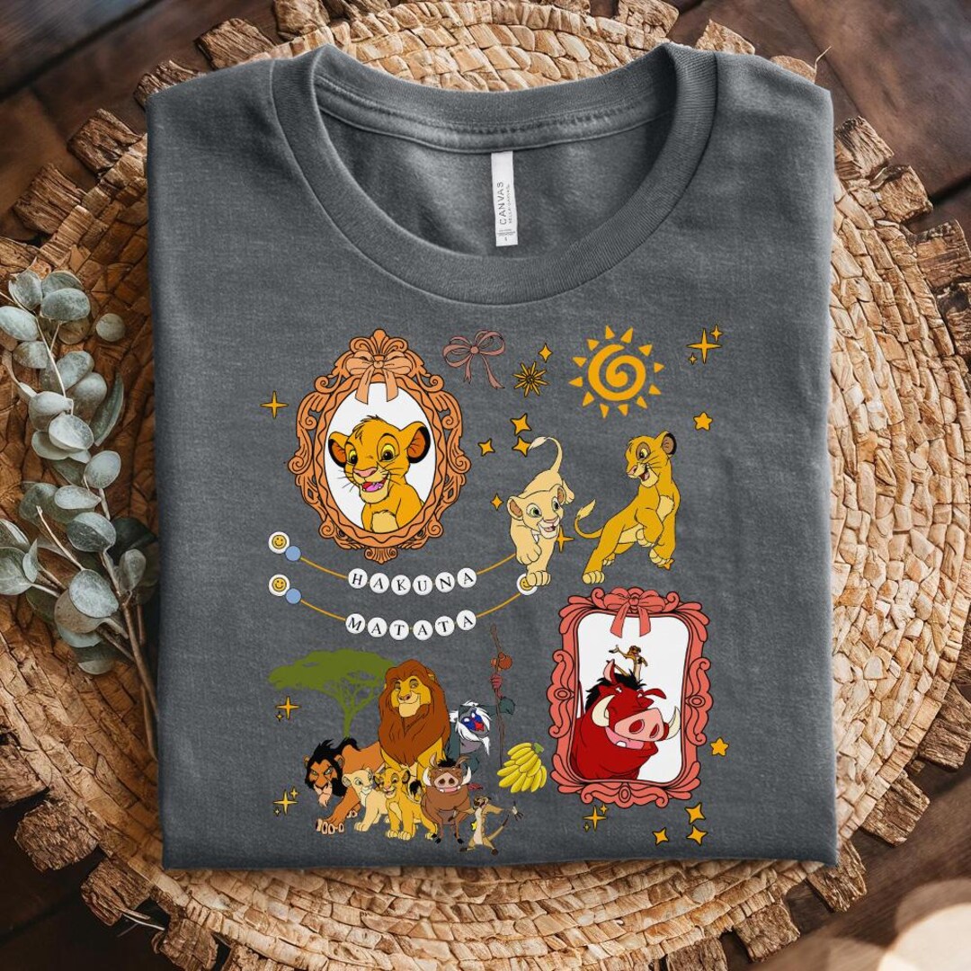 Coquette Bow Bracelets Hakuna Matata Disney the Lion King Shirt, Mufasa ...