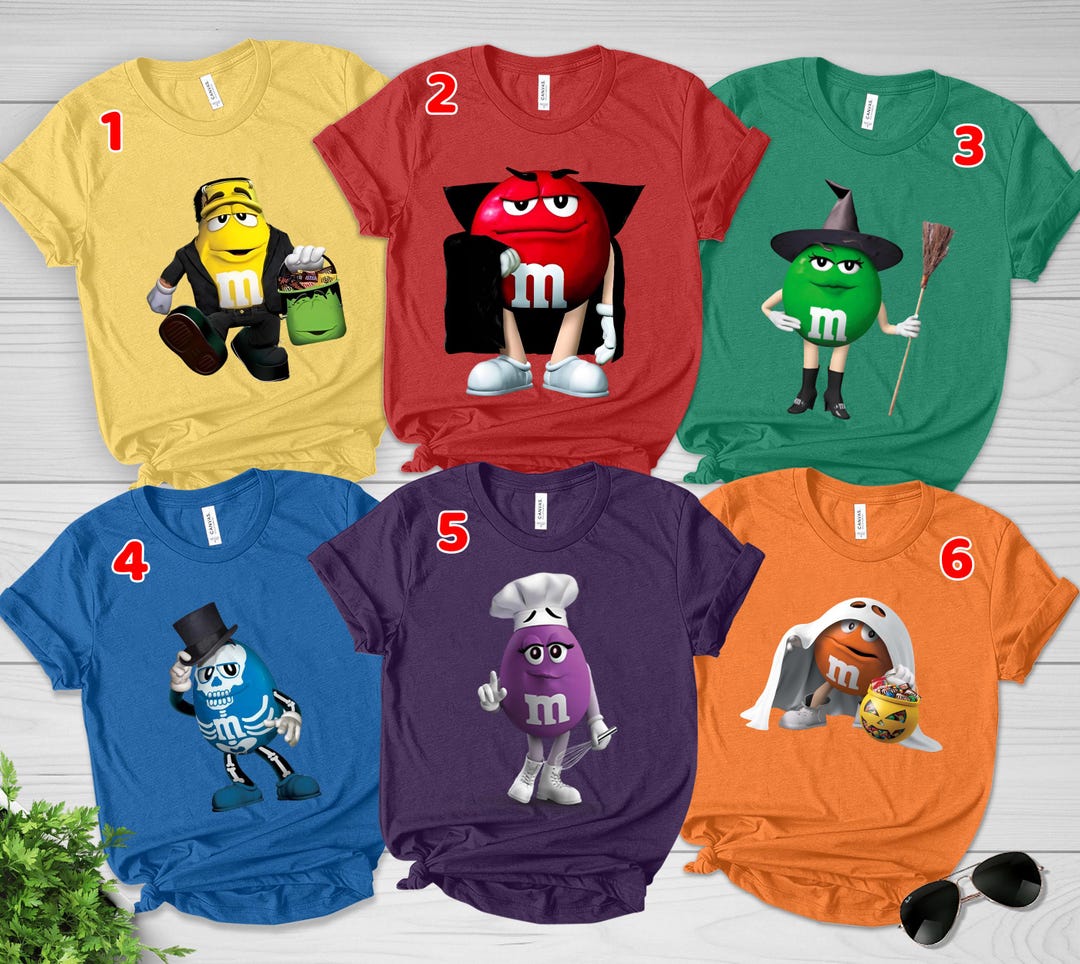 M&M Shirt, M and M Shirt, Family Matching Shirt, Halloween Group Shirt ...