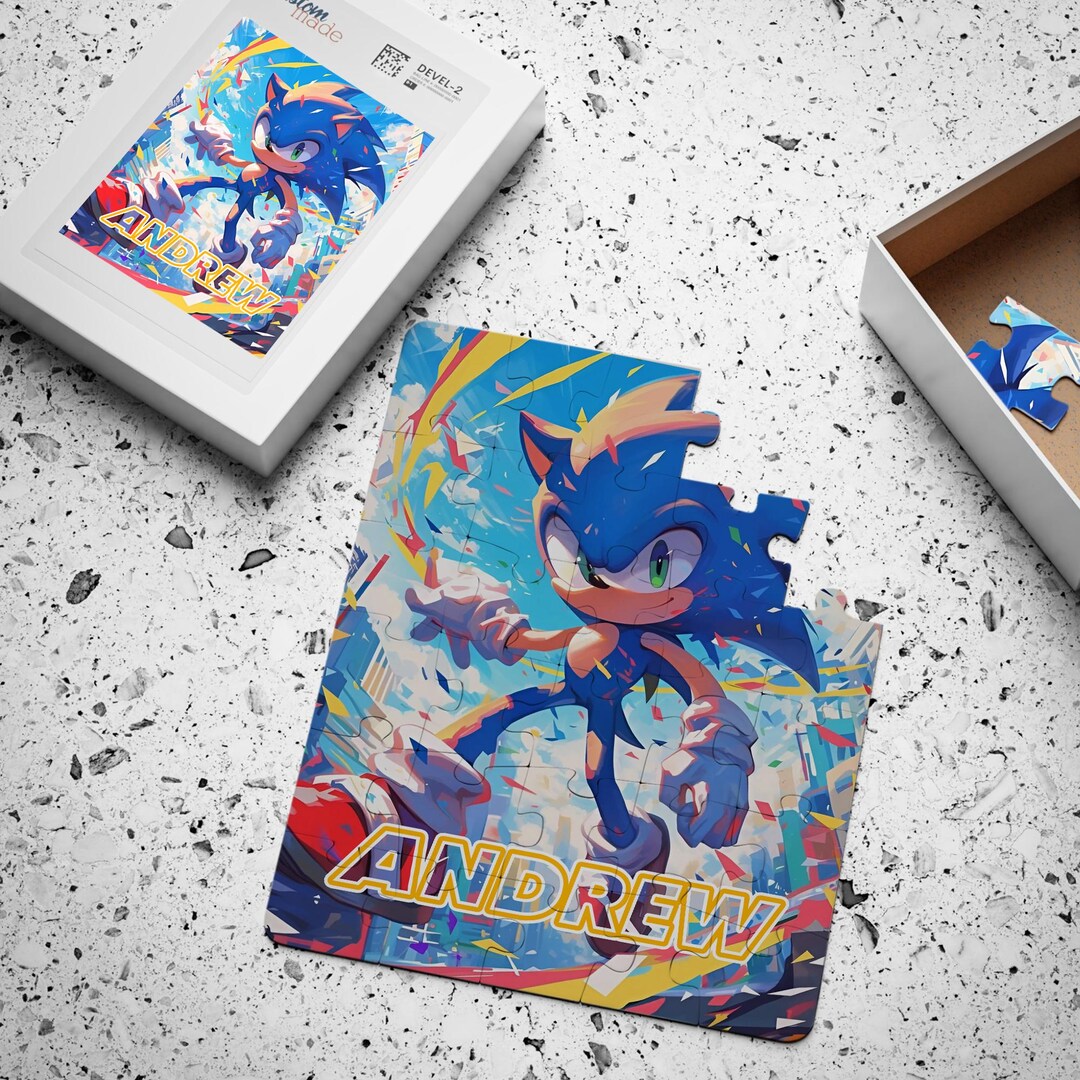 Sonic the Hedgehog Puzzle for Kids | Sonic and Friends Game | Fun ...