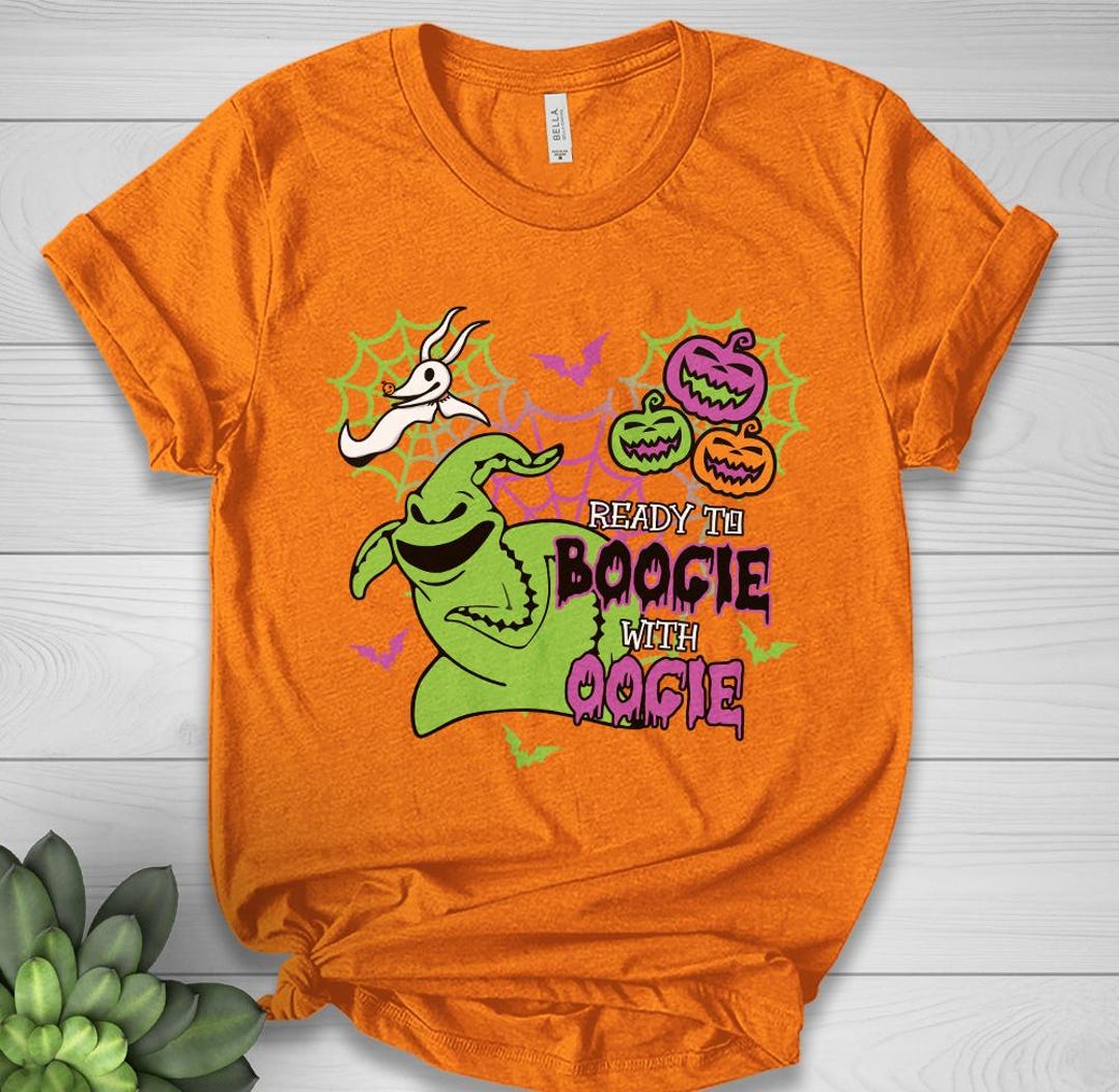 Disney Oogie Boogie Bash 2025 Ready to Boogie With Oogie T-shirt ...