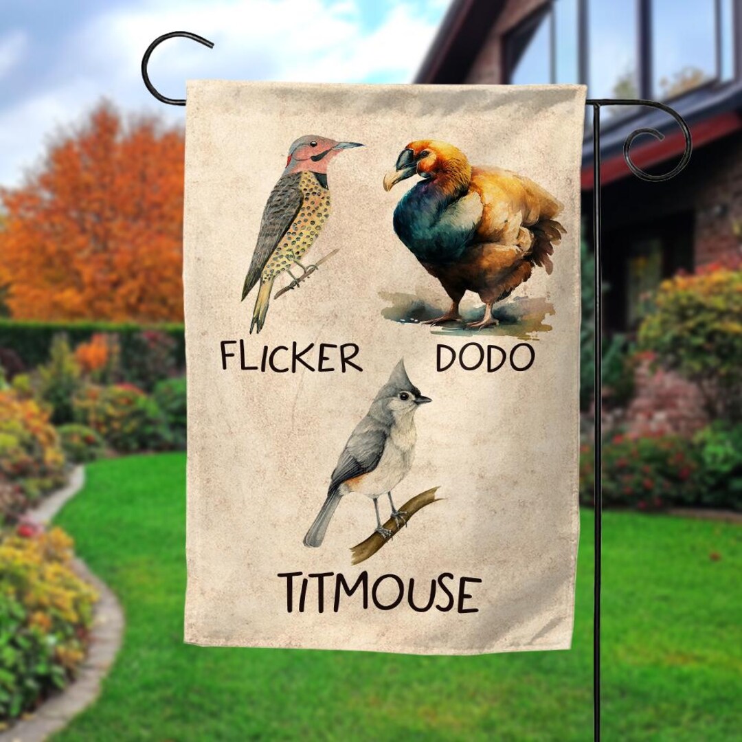 Subtle FDT Flag, Anti Maga Bird Flag, Anti Trump Gift, Liberal Flag ...